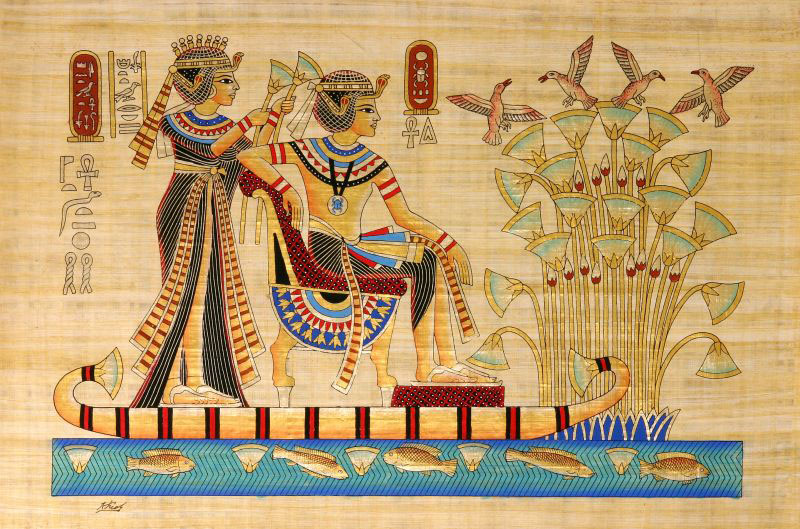 Artisanat d'Egypte » Nos produits » Papyrus » Papyrus 70*100 cm