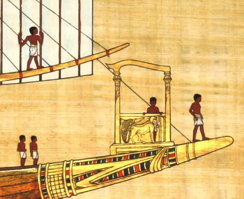 Artisanat d'Egypte » Nos produits » Papyrus » Papyrus 70*100 cm