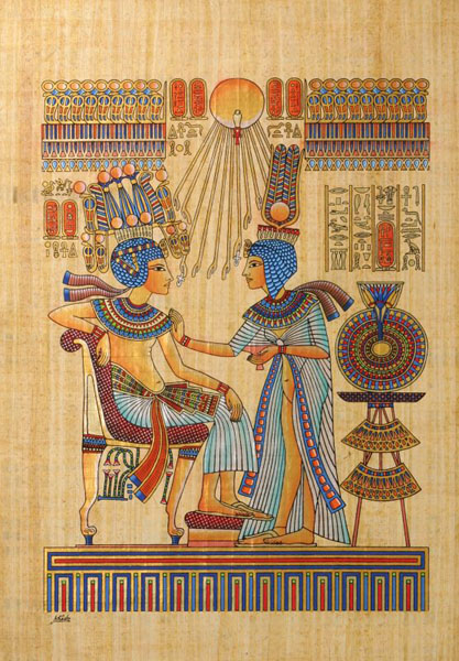 Artisanat d'Egypte » Nos produits » Papyrus » Papyrus 70*100 cm