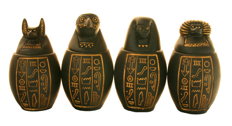 Artisanat d'Egypte » Nos produits » Statuaire » Vases canopes